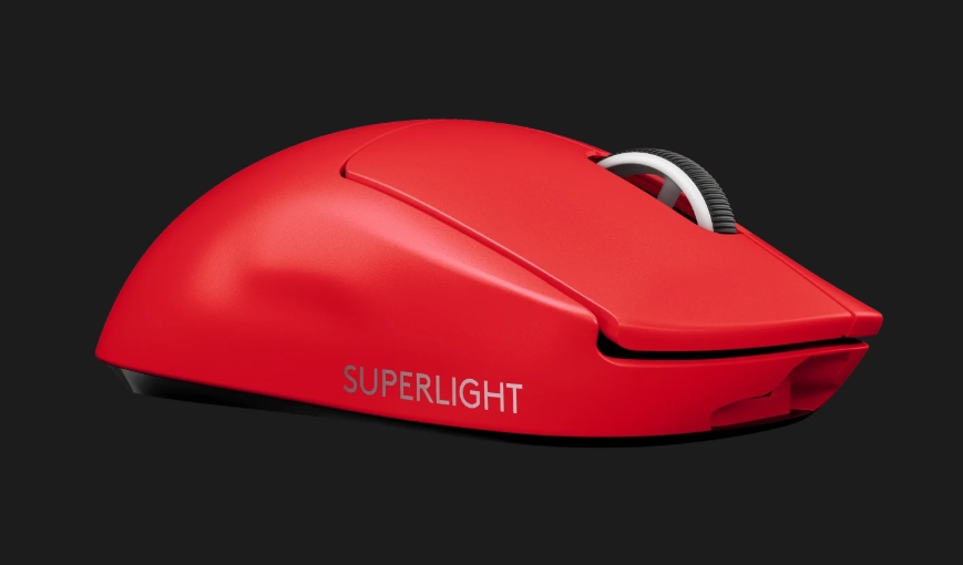 神マウス『Logicool G PRO SUPERLIGHT』新色「赤」が発売開始！【APEX/VALORANTプロゲーマー愛用マウス】